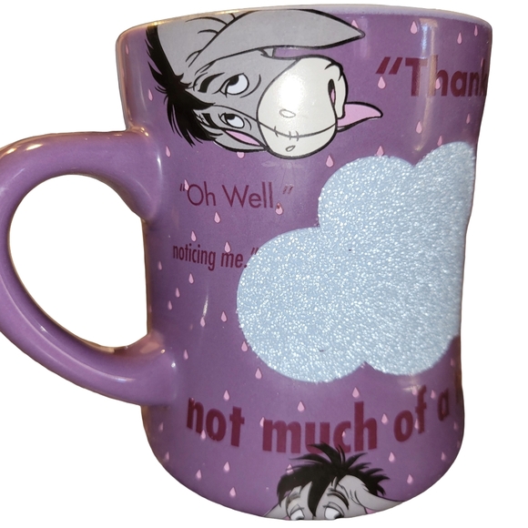 Disney | Kitchen | Eeyore Thanks For Noticing Me Vintage Purple Mug ...